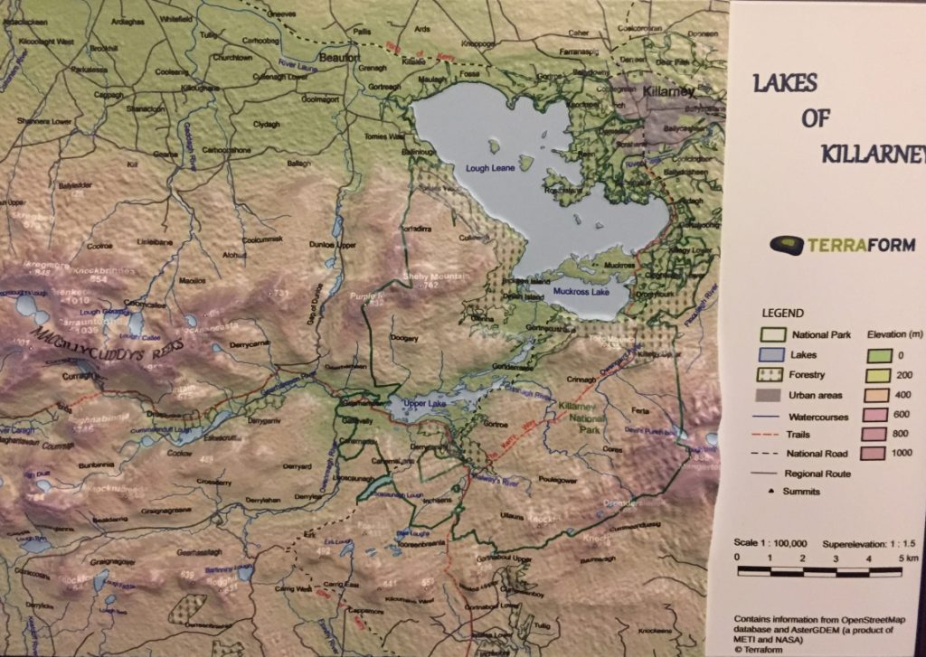 Review of Lakes of Killarney Map - Killarney Guide